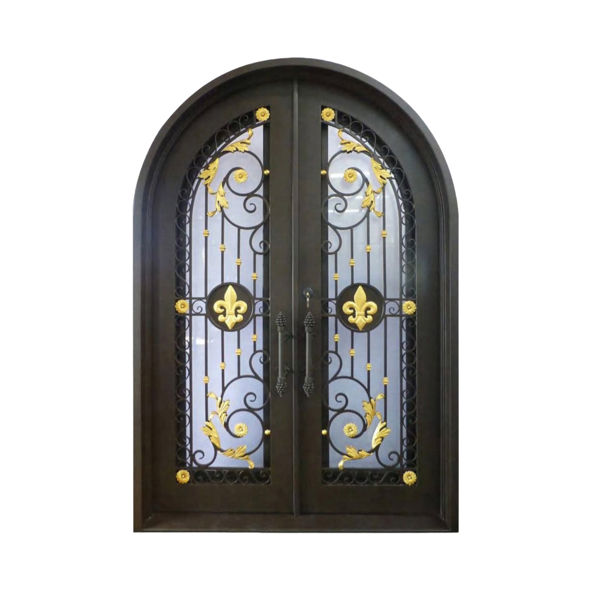 Royal & Stately Iron Doors | Luxury Wrought Iron Doors for Regal Style ...