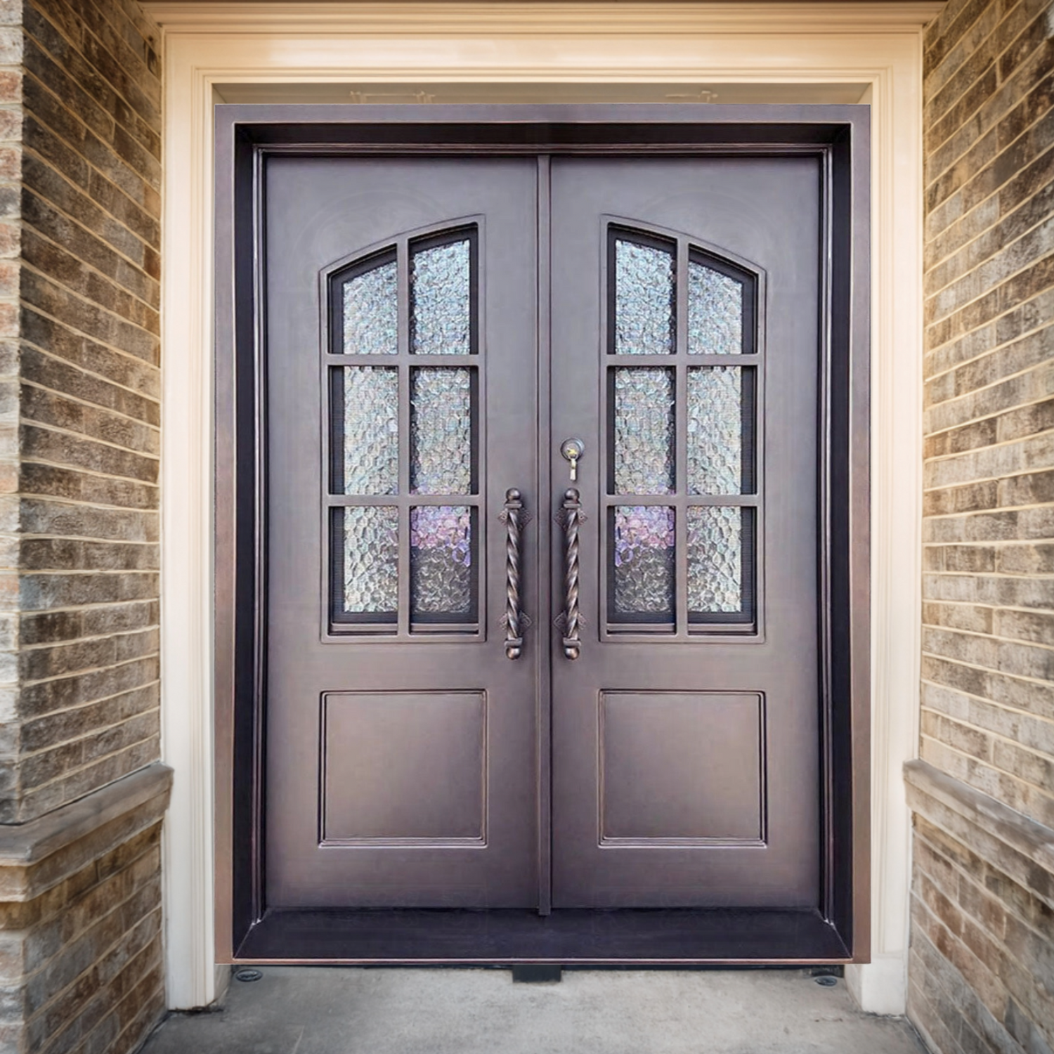 Farmhouse Iron Doors, Barn Doors & Decorative Wrought Iron Hardware ...